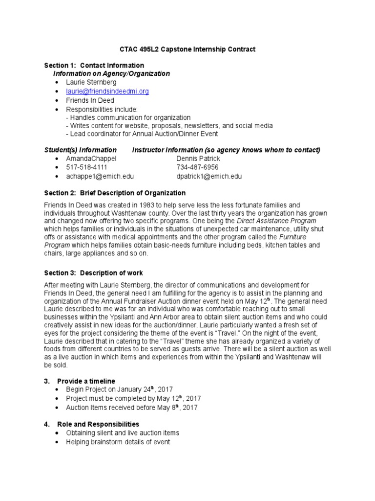 New Asl Contract | PDF | Communication | Business