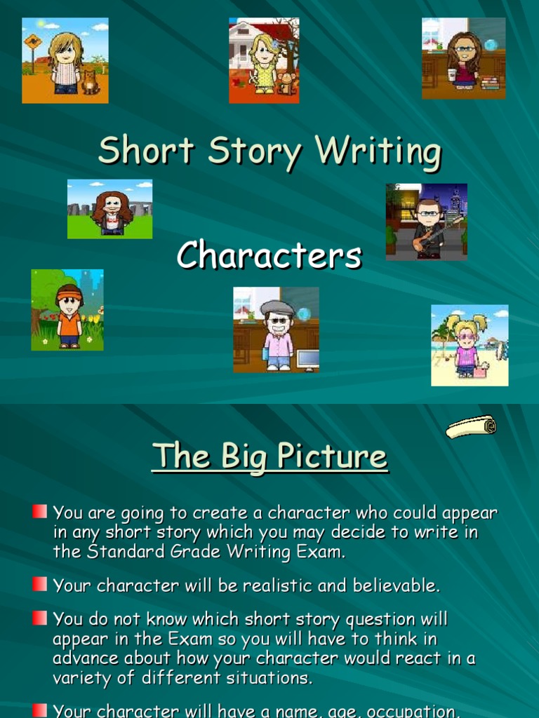 Short Story Character | PDF | Narration | Plot (Narrative)