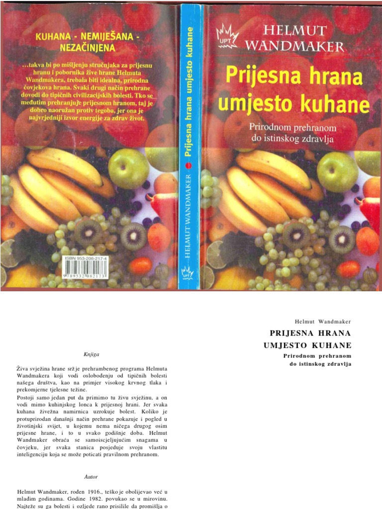 Helmut Wandmaker Prijesna Hrana Umjesto Kuhane PDF | PDF