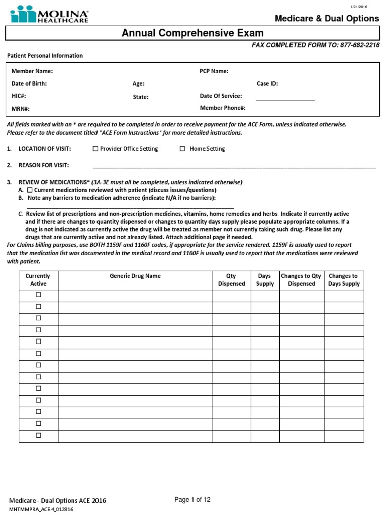 ACE Form Payment Instructions Guide | PDF | Colorectal Cancer | Colonoscopy