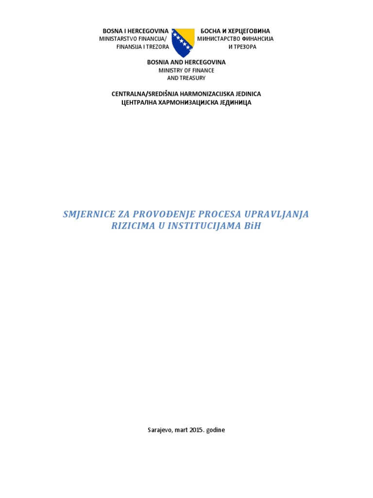 Smernice BiH | PDF
