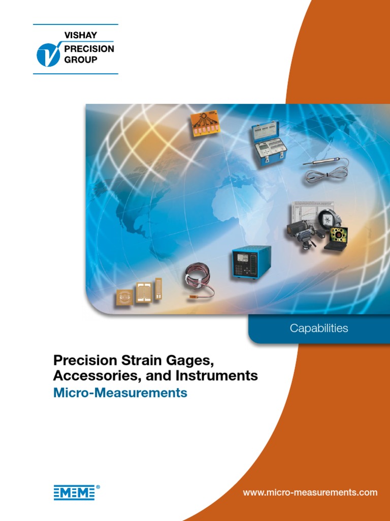 Precision Strain Gages and Accessories | PDF | Stress–Strain Analysis ...
