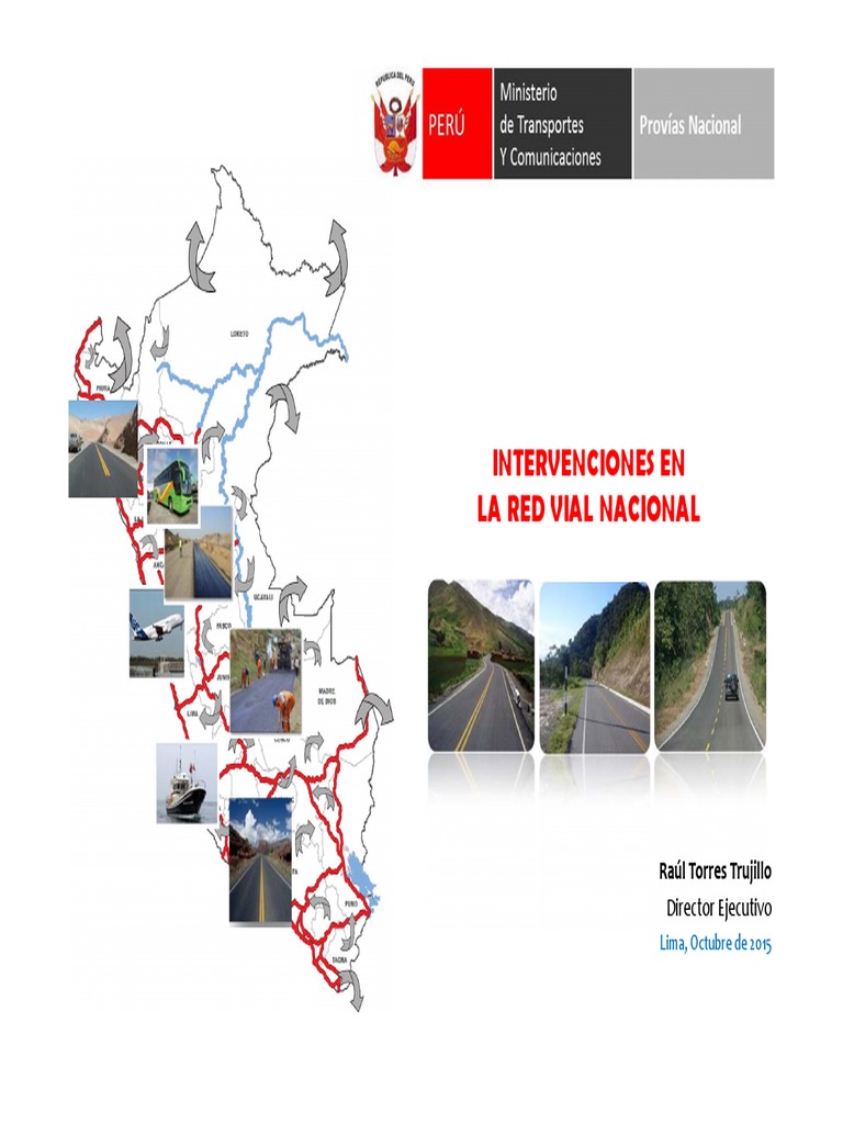 Red Vial Nac. Peru RTT | PDF | Competitividad | Planificación