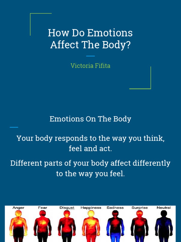 How Do Emotions Affect The Body | PDF