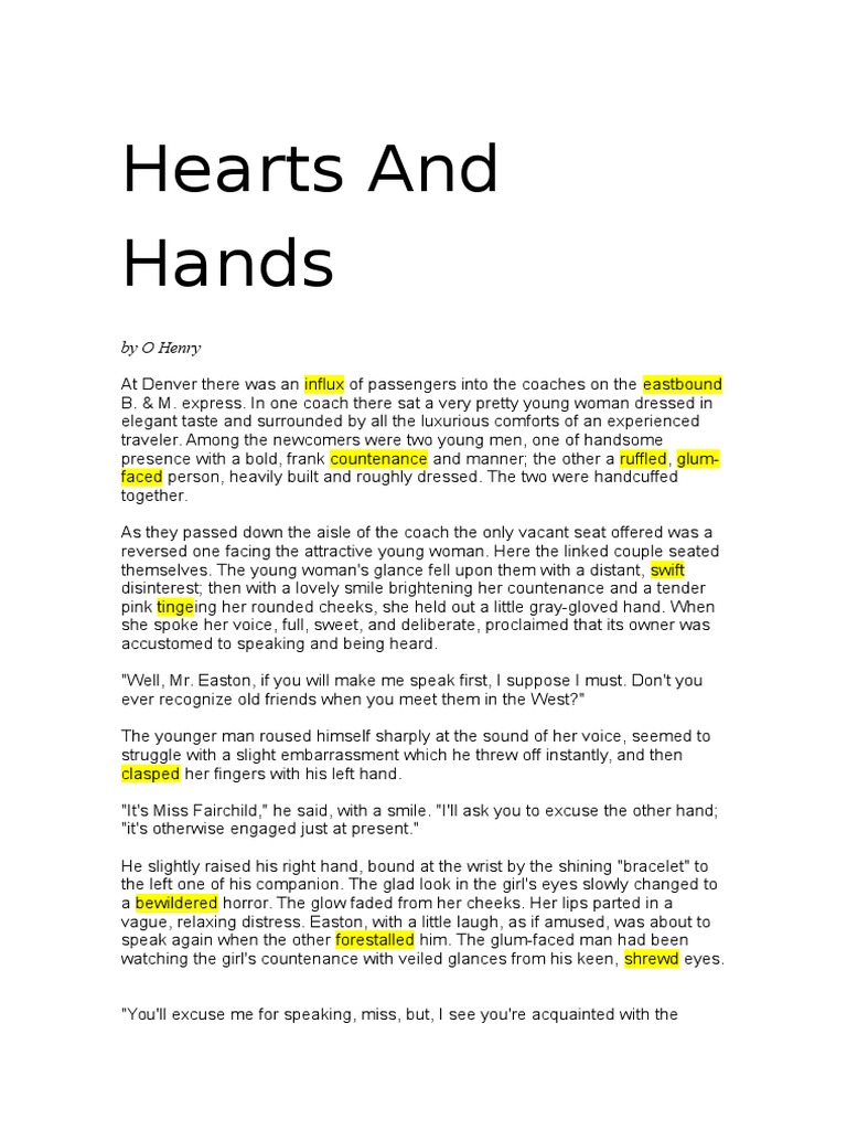 Hearts and Hands | PDF