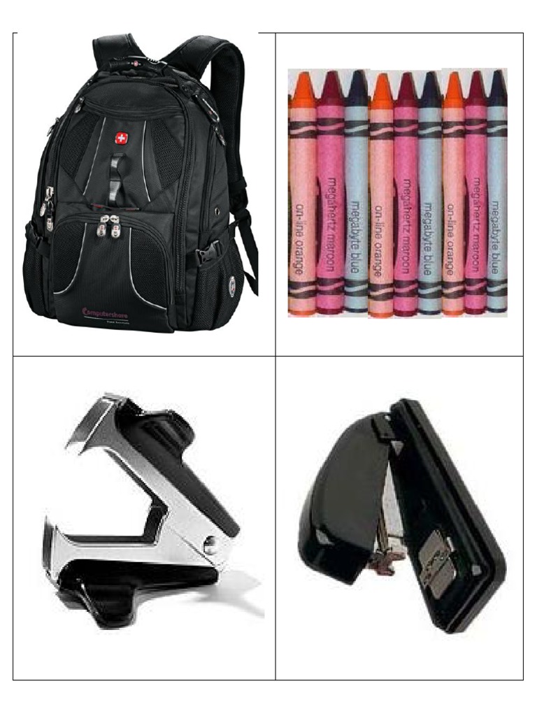 Objetos Del Salon de Clases | PDF