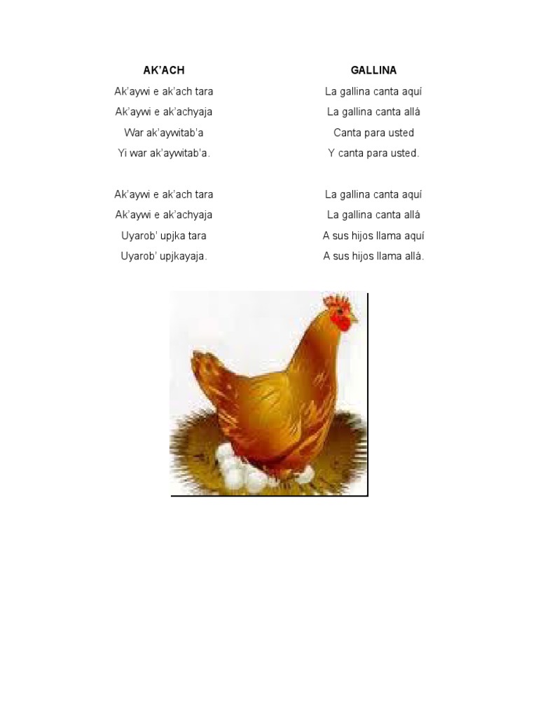 Cantos en Chorti y Español | PDF | Ocio
