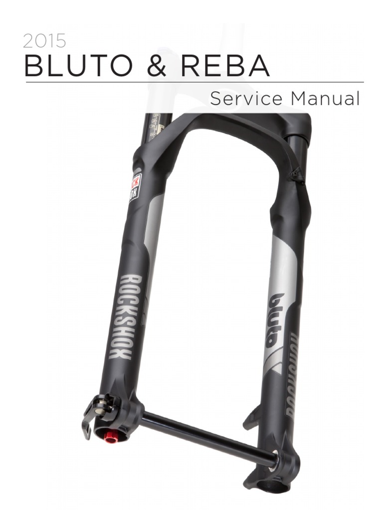 Rockshox Reba 2015 Service Manual PDF | PDF | Screw | Suspension (Vehicle)