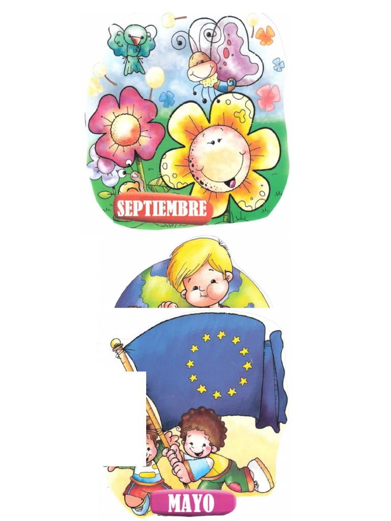 Meses Del Año ANIMADOS | PDF