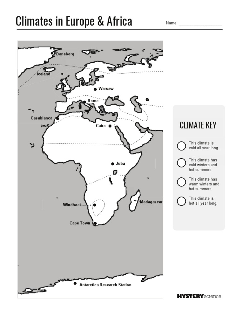 Africa and Europe Map | PDF
