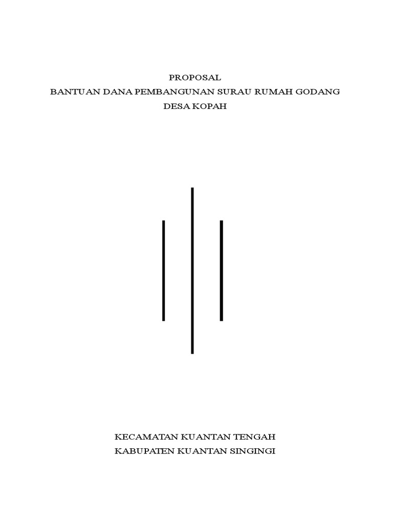 Proposal Dana Pembangunan Surau Gadang | PDF