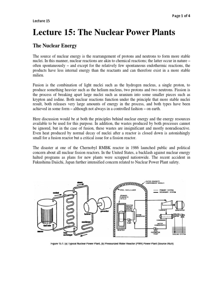 Understanding Nuclear Power Plants | PDF | Neutron | Proton