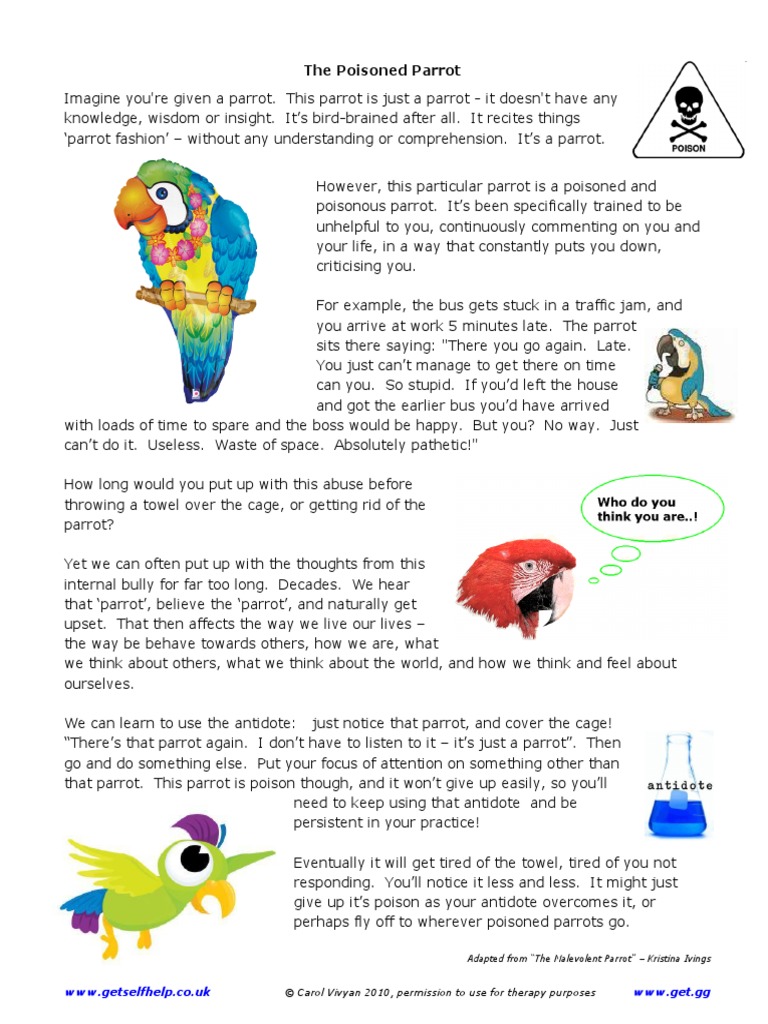 The Parrot | PDF | Parrot | Psychology