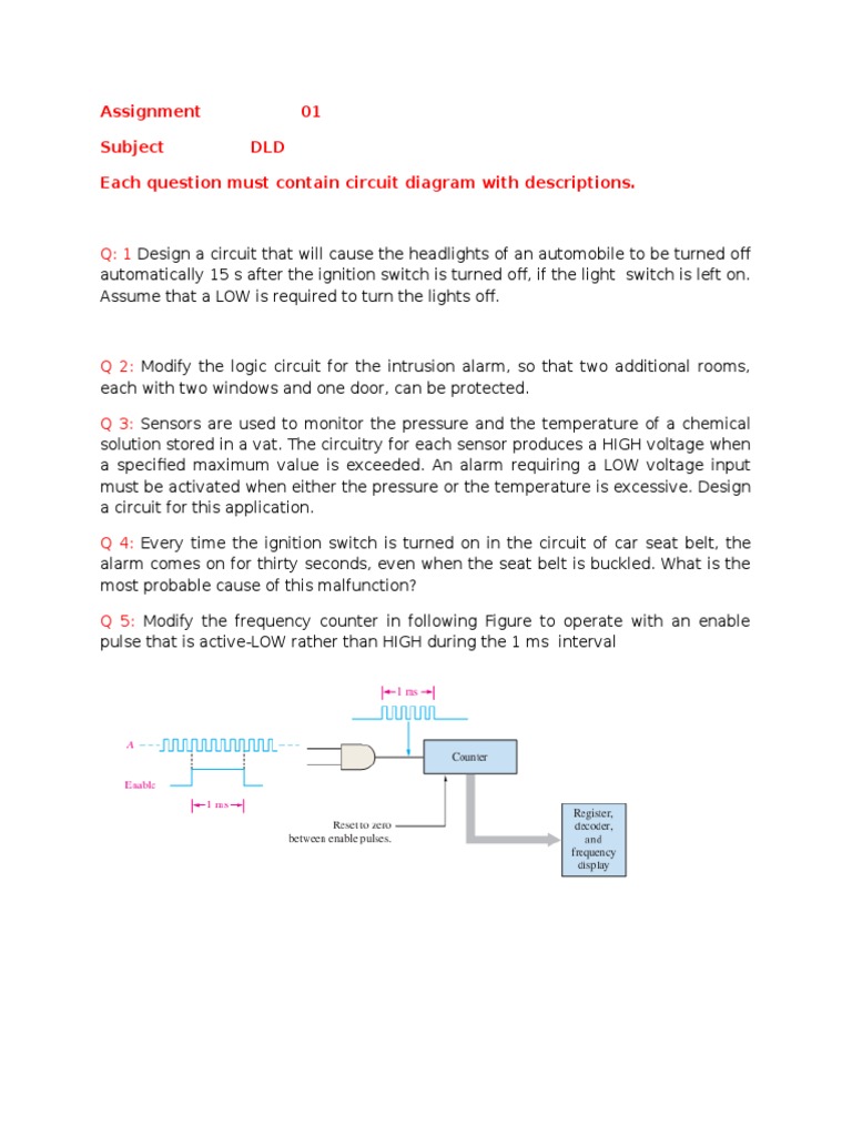 Assignment 01 DLD | PDF
