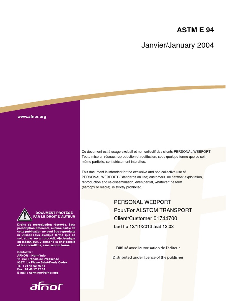 ASTM E94 2004 | Radiography | Radiation