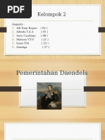 Kebijakan-Kebijakan Daendels | PDF