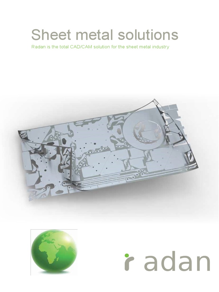 Sheet Metal Solutions: Radan Is The Total CAD/CAM Solution For The ...