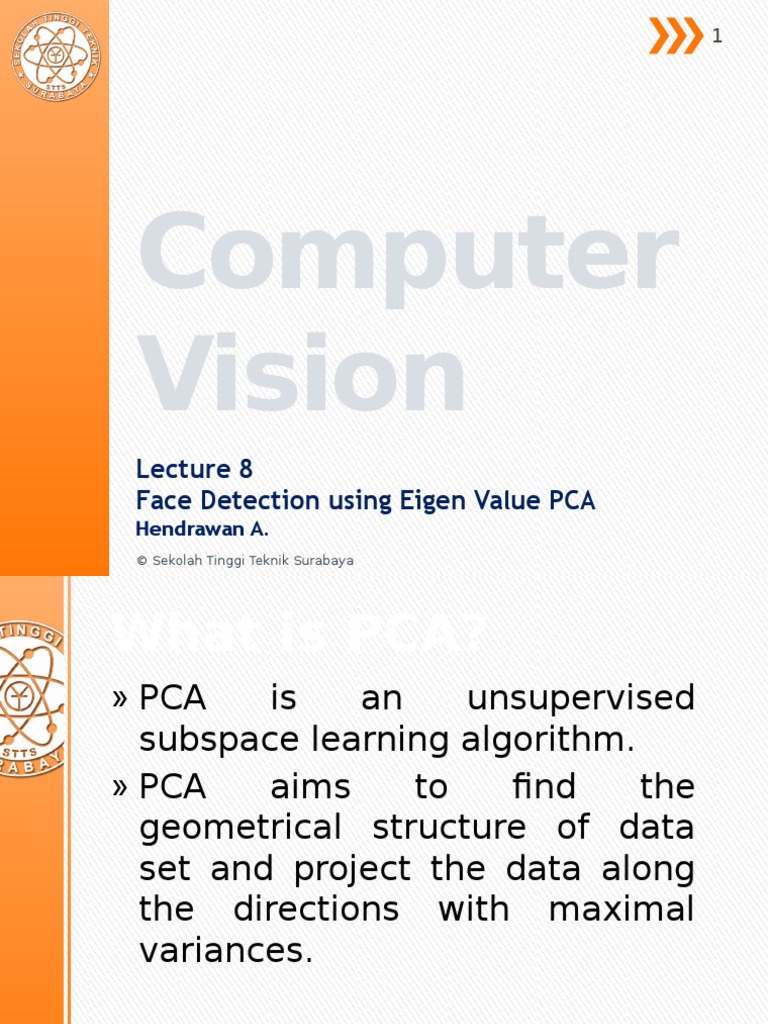 08 - Face Detection Using Eigen Value PCA | PDF | Principal Component Analysis | Eigenvalues And ...