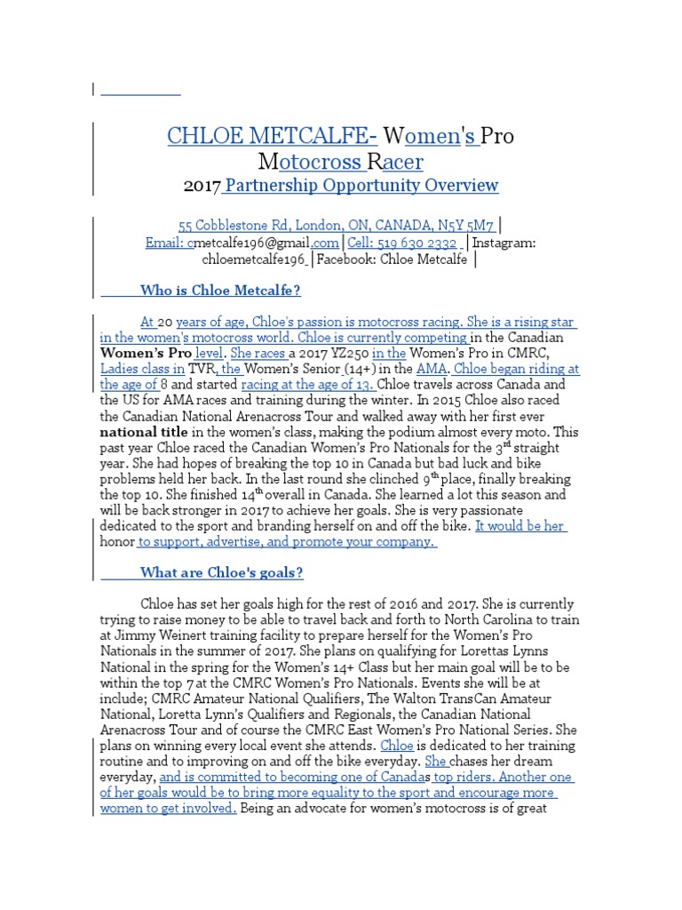 Race Resume 2016-2017 | PDF | Motorcycle | Sports