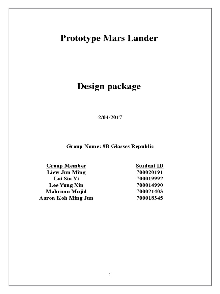 Final Design Package | PDF | Adhesive | General Contractor