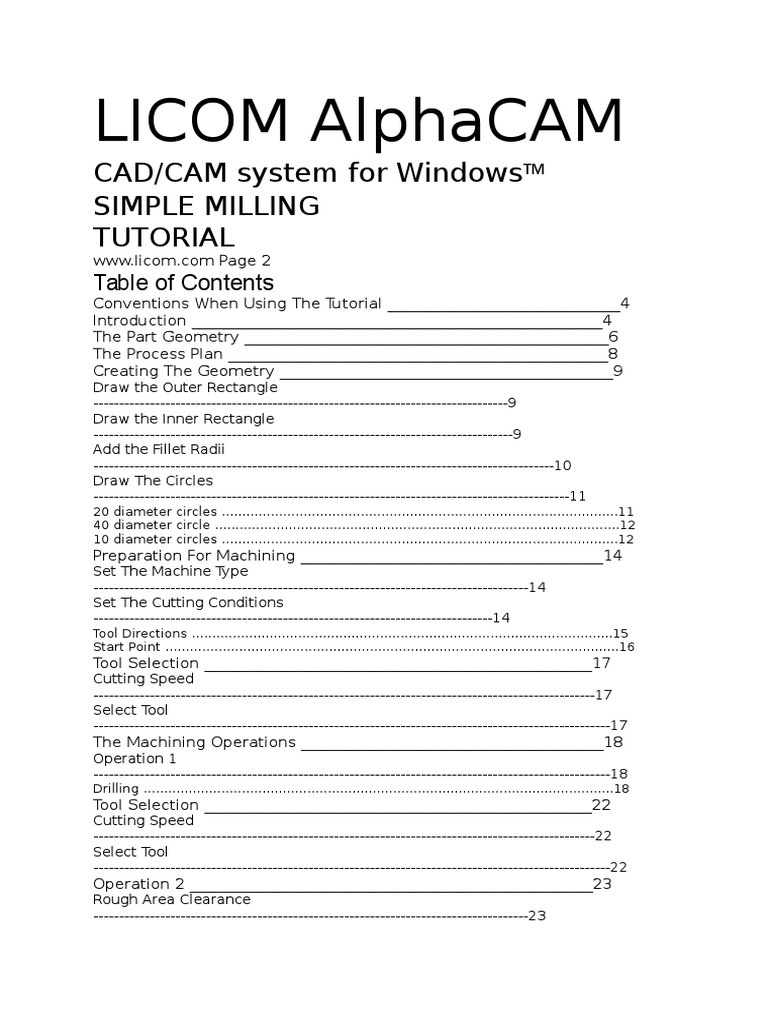 Alphacam Manual | PDF | Machining | Command Line Interface