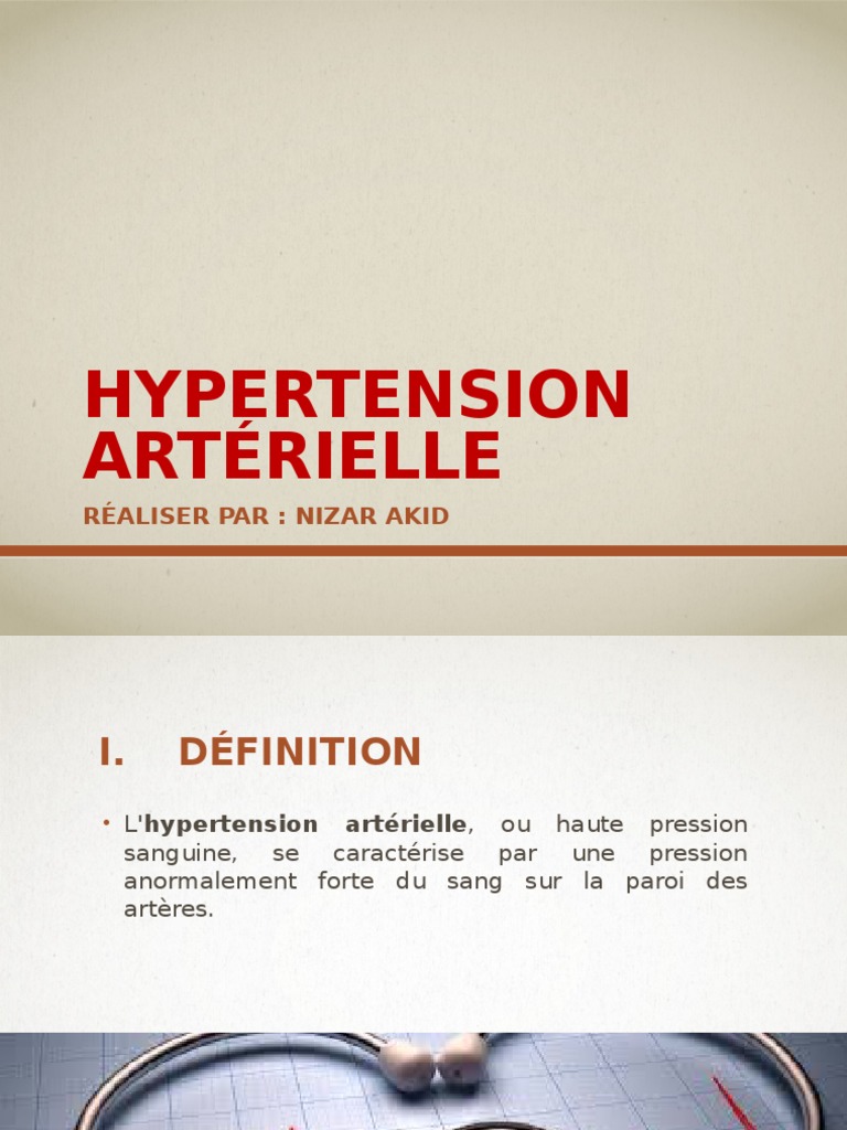 Hypertension Artérielle | PDF | Hypertension artérielle | Tension ...