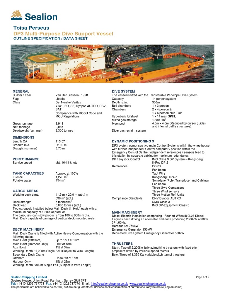 _Data_Sheet.pdf | Marine Propulsion | Shipping