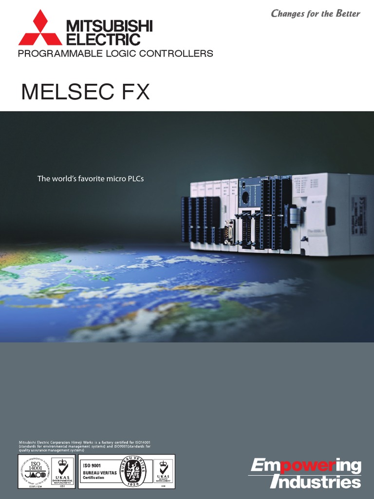 Melsec FX e D | PDF | Programmable Logic Controller | Input/Output