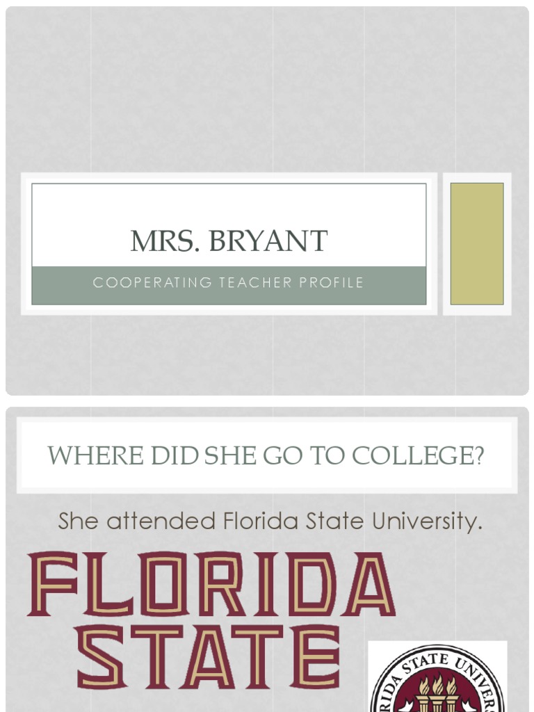 Mrs Bryant | PDF
