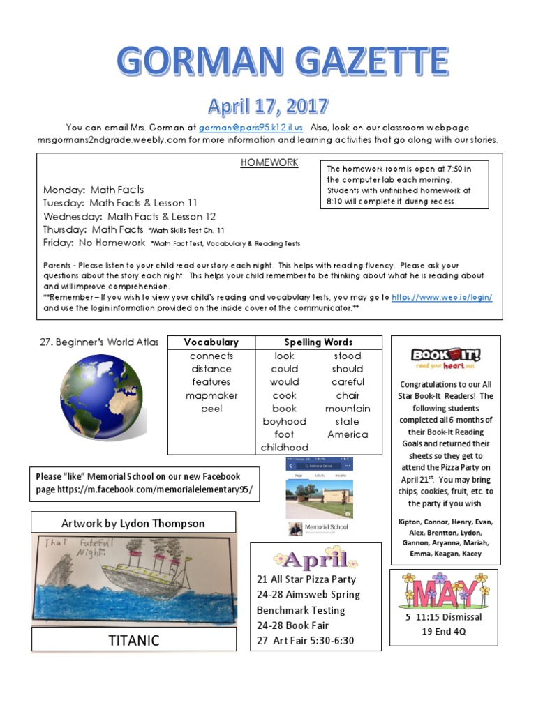 Gazette - Begworldatlas 2017 | PDF | Reading Comprehension | Learning