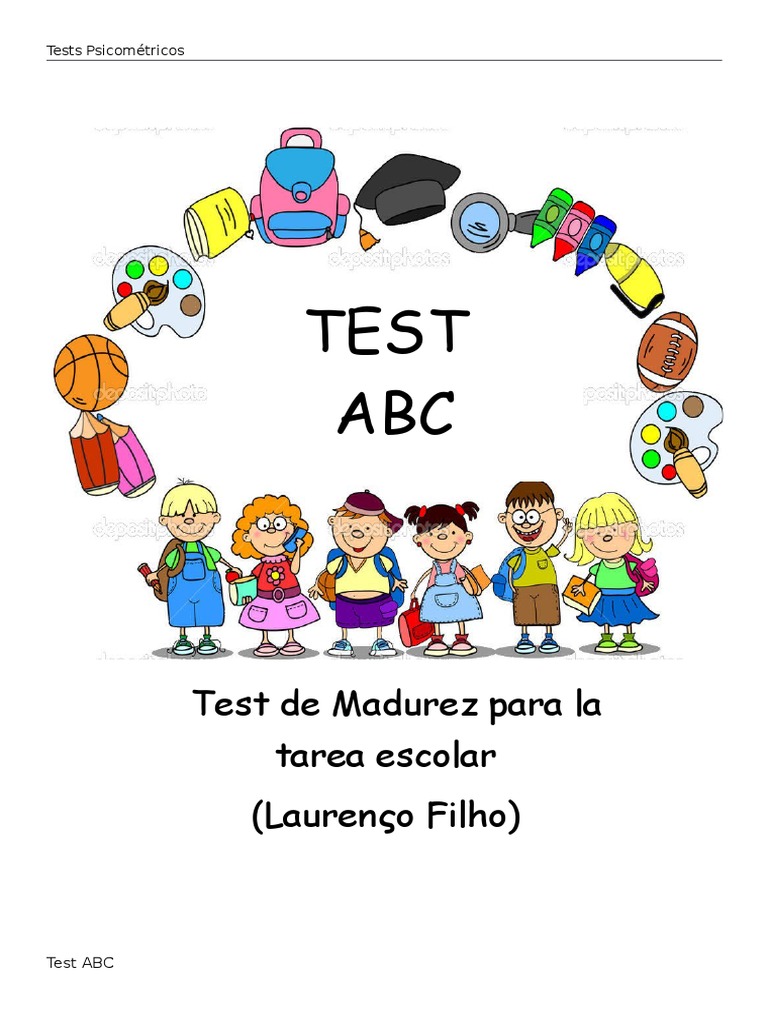 TEST ABC | Memoria | Aprendizaje | Prueba gratuita de 30 días | Scribd
