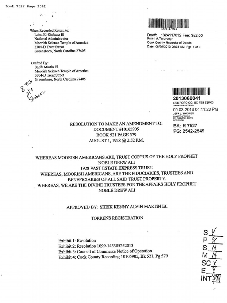 1928 Vast Estate Express Trust - 10105905 | PDF | Private Law ...