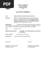 Sample Activity Design For School | PDF | Teachers | Educational Technology