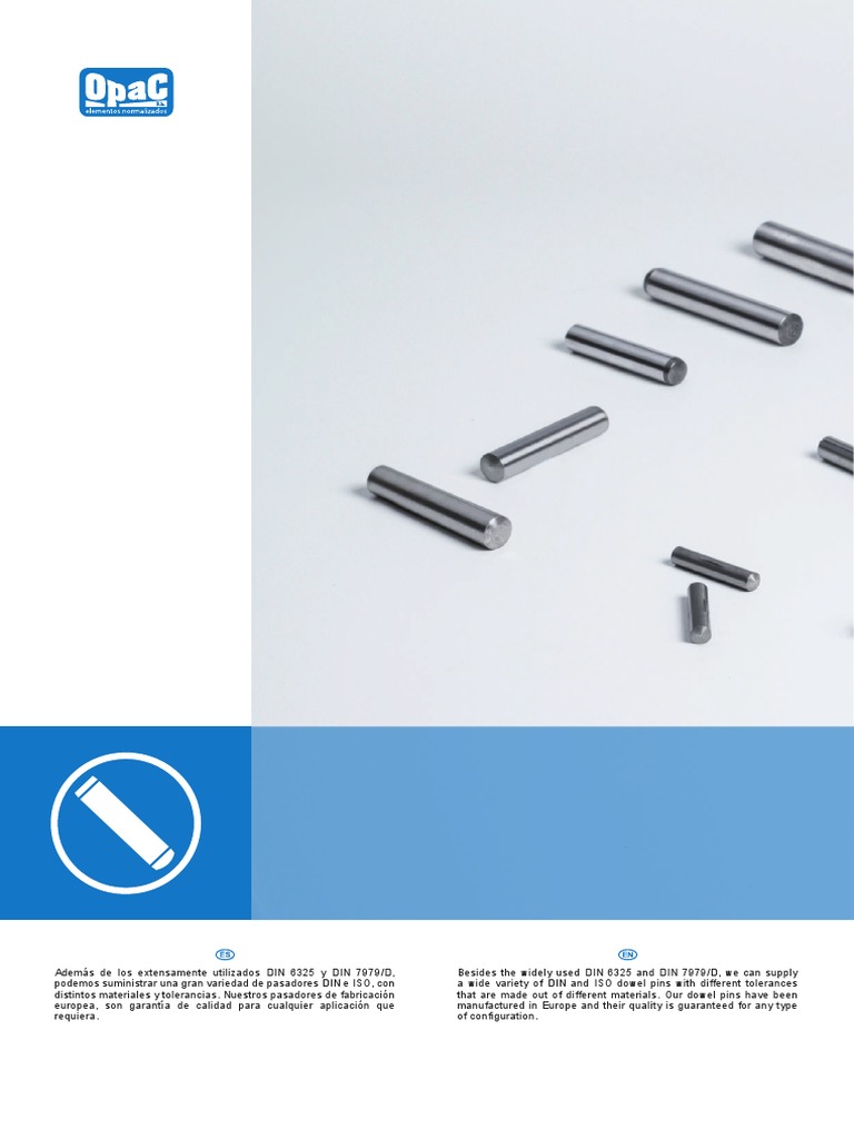 Perno - Din 7979D - Din - 6325 PDF | PDF