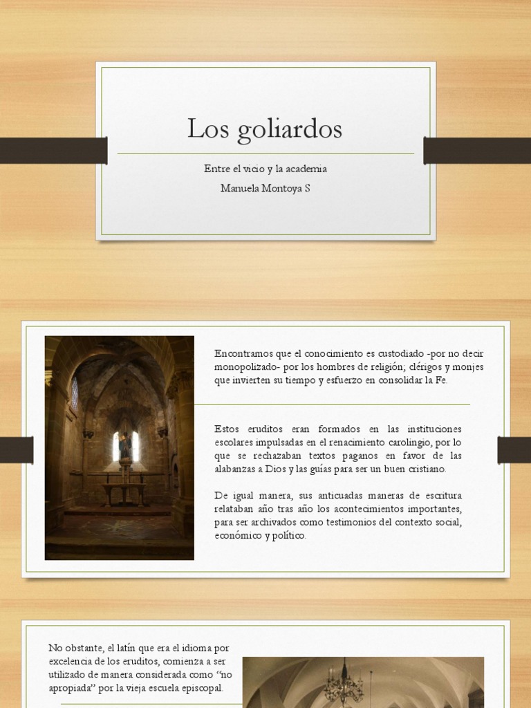 Goliardos: Crítica y Vicio en la Academia | PDF | Religión y creencia
