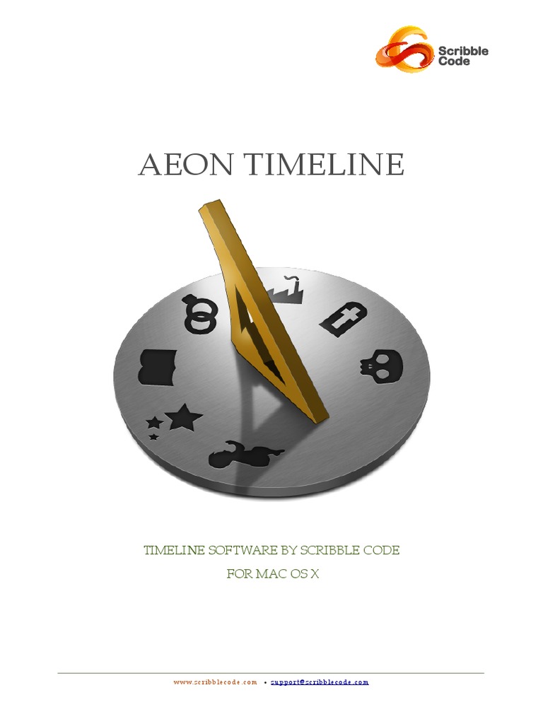 Aeon Timeline Manual | PDF | Calendar | Menu (Computing)