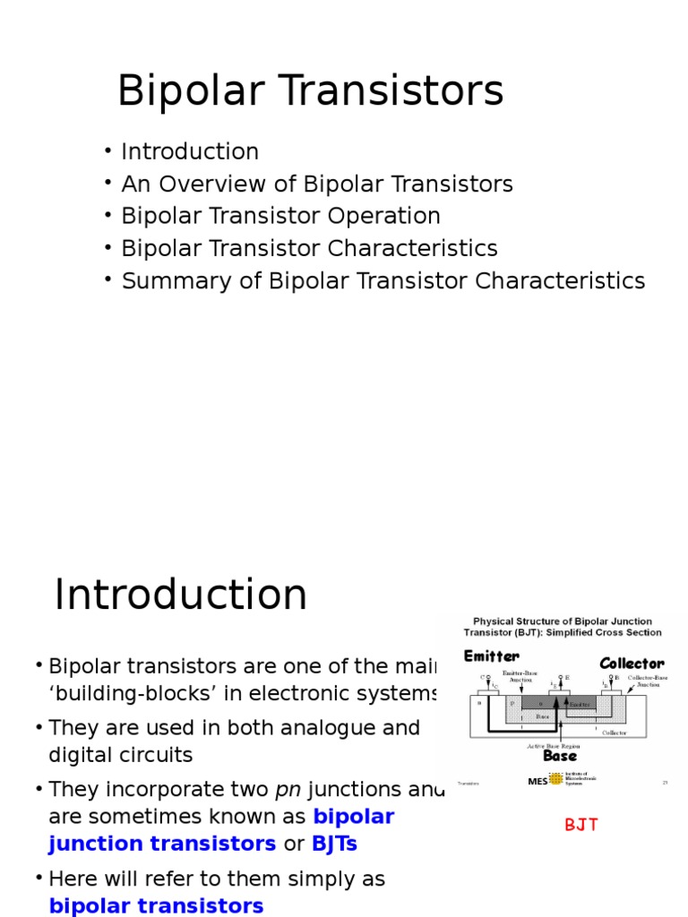 BJT and Fet | Download Free PDF | Bipolar Junction Transistor | Transistor