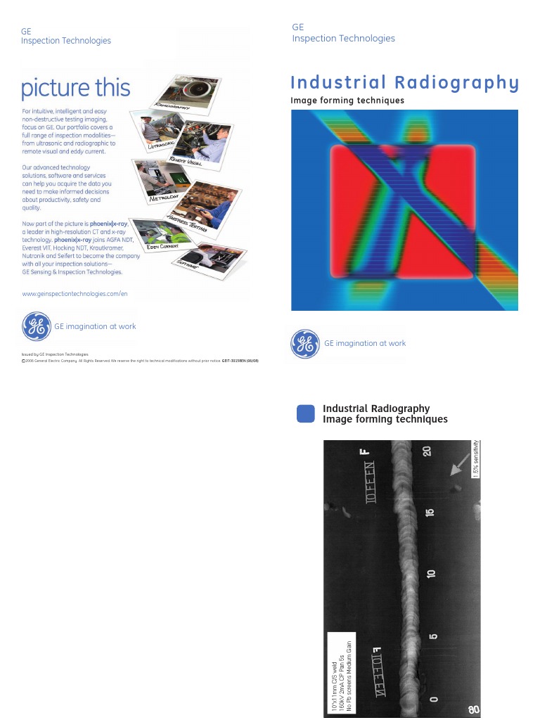 Industrial Radiography Image Forming Techniques English 4 Pdf Pdf X