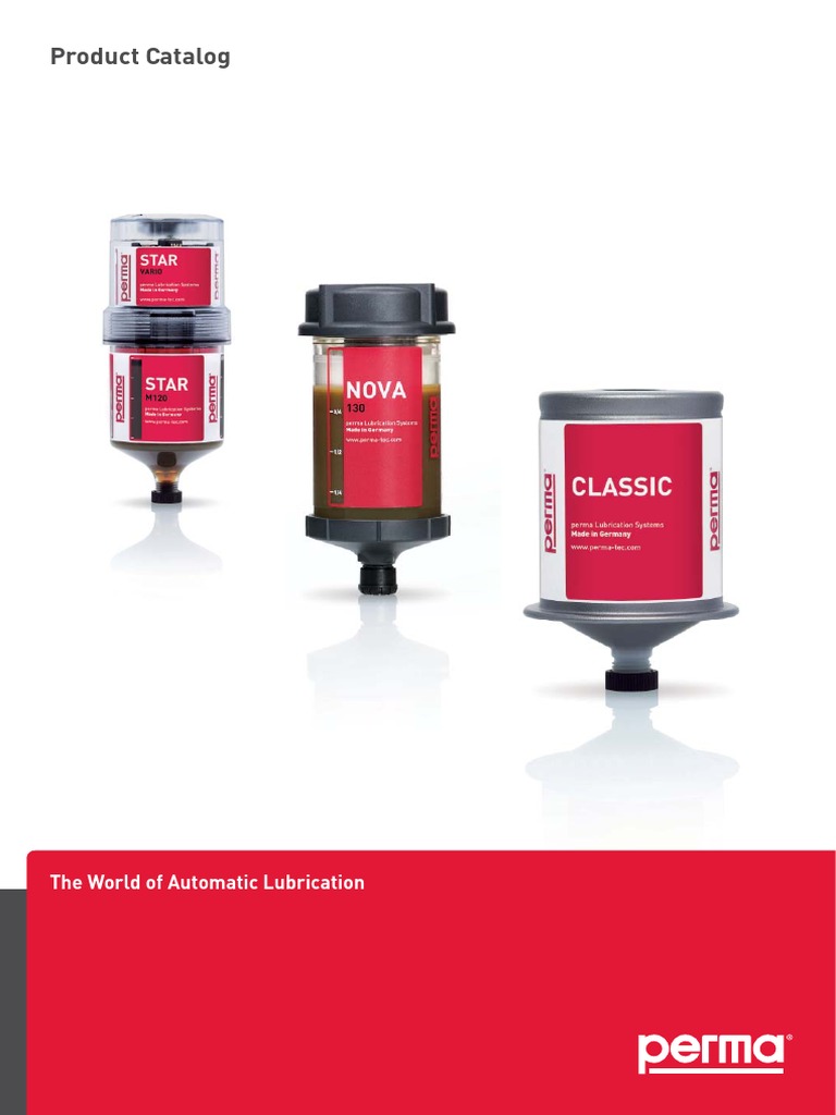 Perma Catalog | PDF | Bearing (Mechanical) | Lubricant