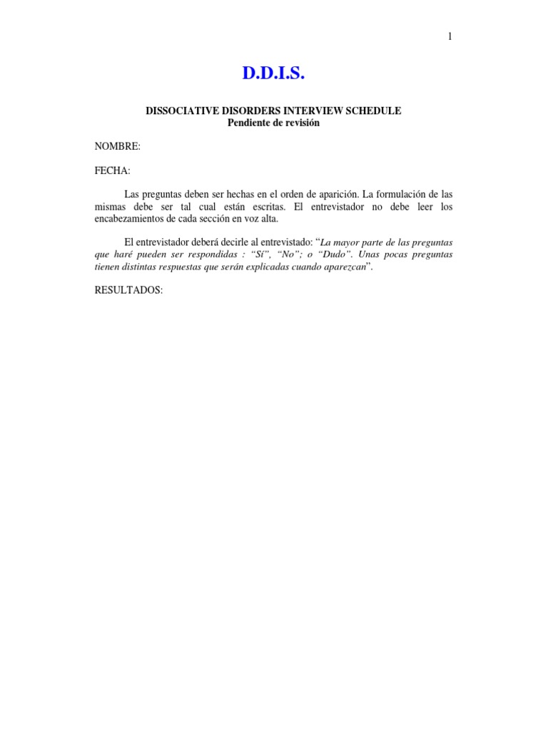 Ddis PDF | PDF | Migraña | Depresión (estado de ánimo)