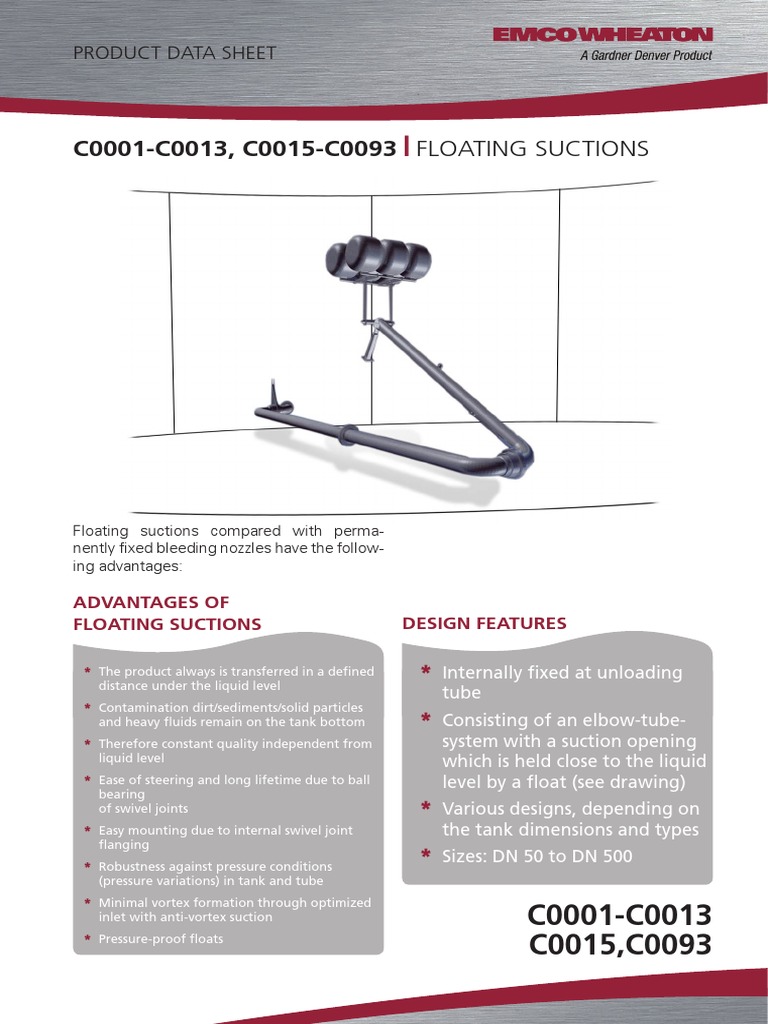 Floating Suction Systems Overview | PDF | Building Engineering ...