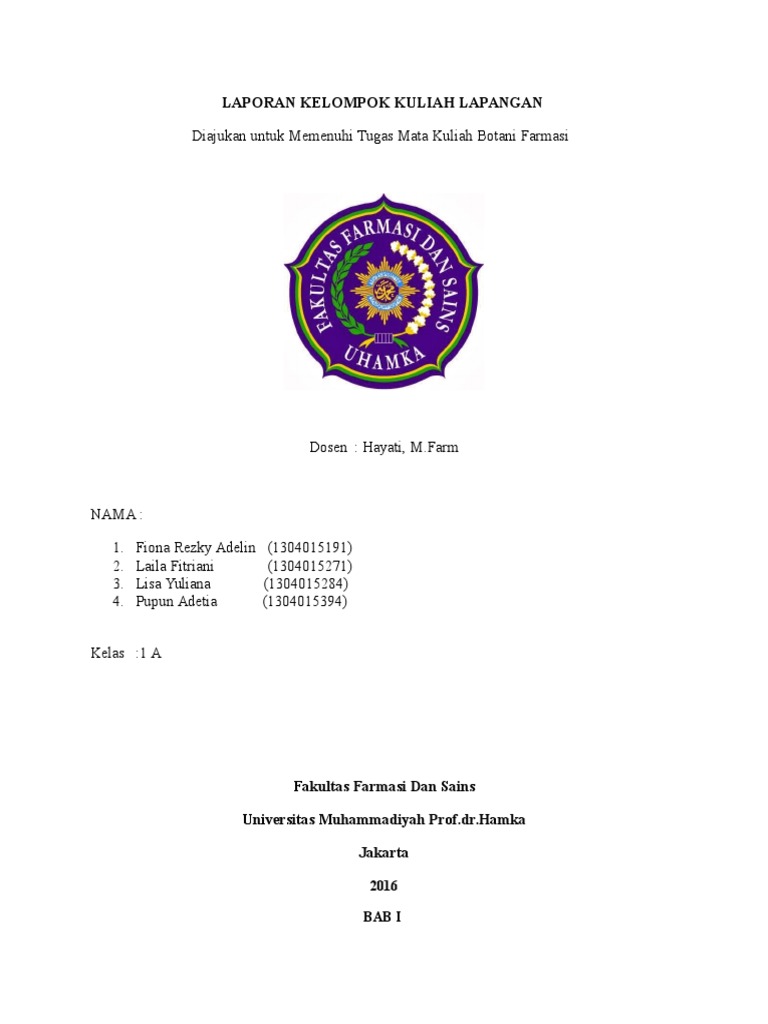 Makalah Balittro & KRB Completed | PDF