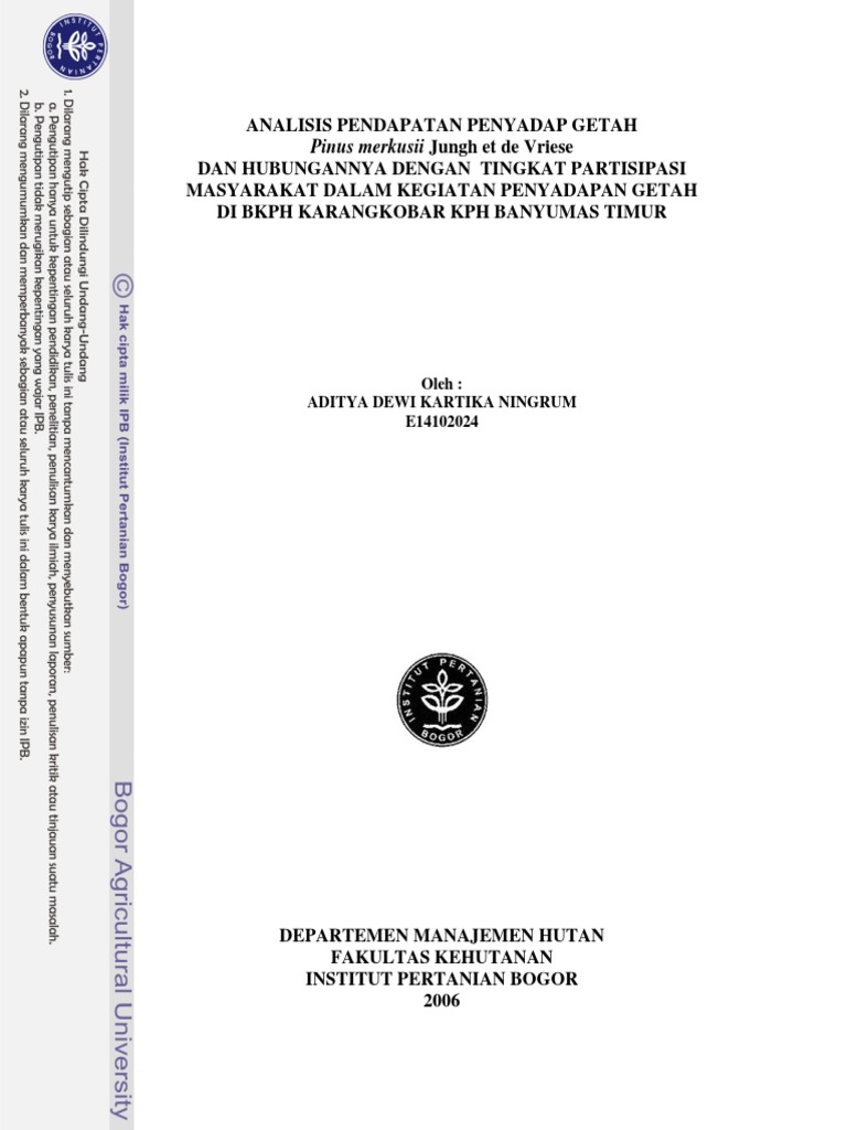 Getah Pinus Picture | PDF