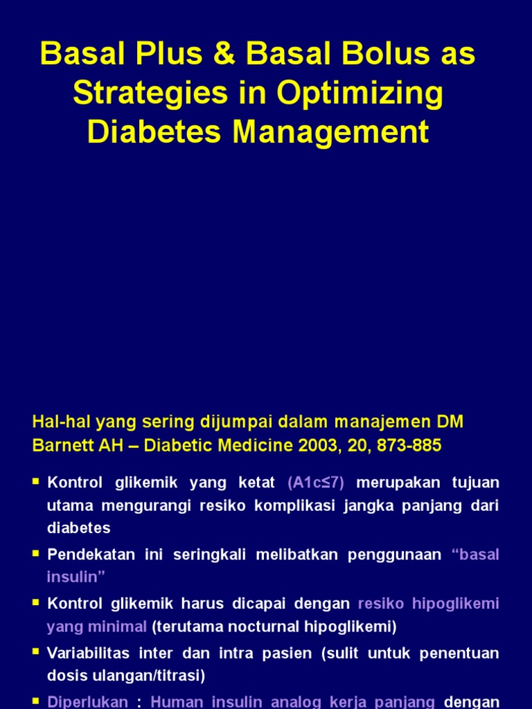 Lantus Apidra Basal Bolus LANTUS | PDF | Hemoglobin Terglikasi | Gula Darah