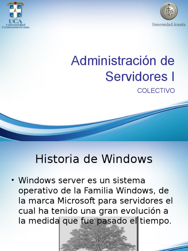 Evolución de Windows Server | PDF | Microsoft Windows | Microsoft