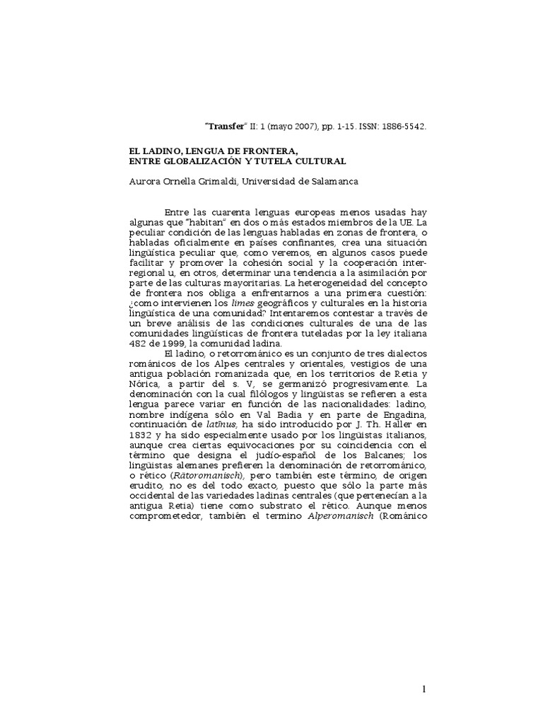 Ladino PDF | PDF | Semiótica | Idiomas