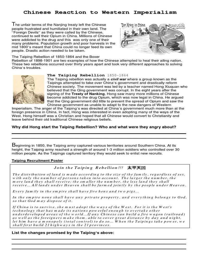 Boxer Rebellion | PDF | Qing Dynasty | China