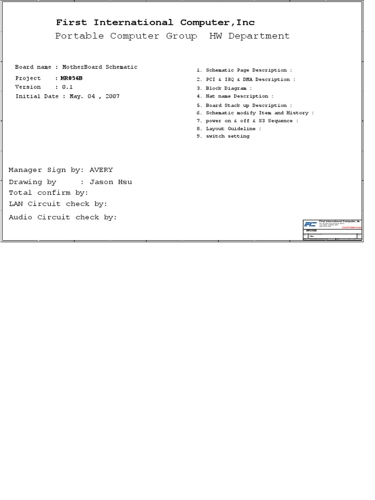 Itautec Infoway Note w7650 Fic Mr056b Rev0.1 | PDF | Electrical ...