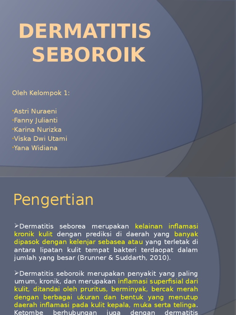 Panduan Dermatitis Seboroik | PDF