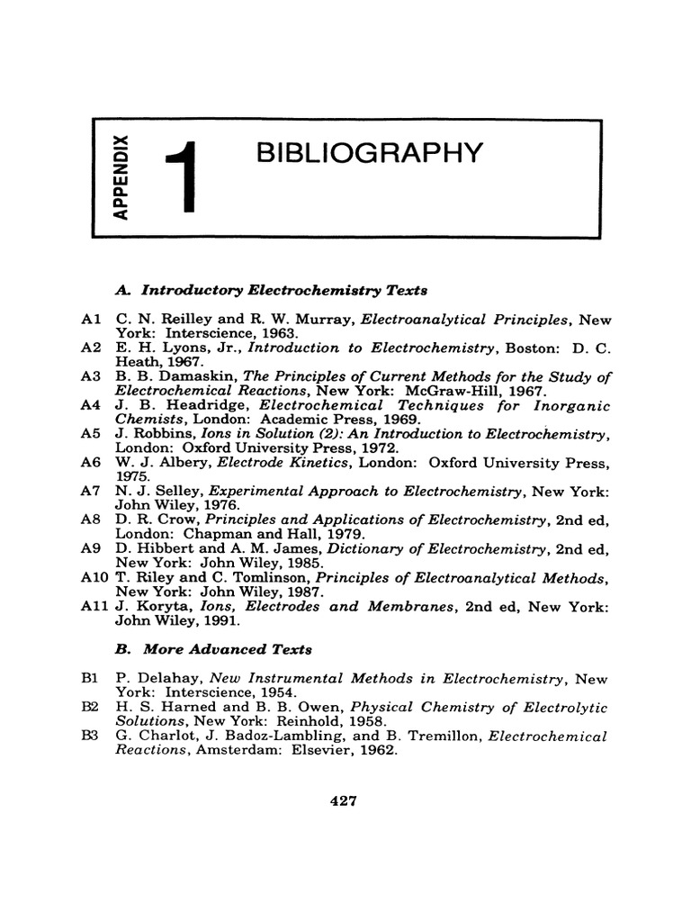 Electrochemical Methods Overview | PDF | Science & Mathematics ...
